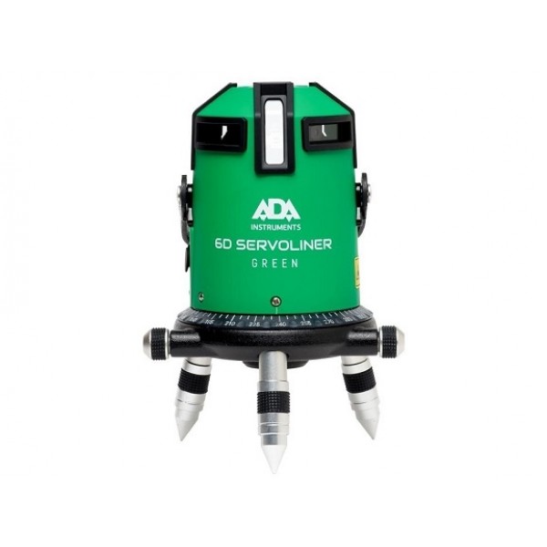 Lazerinis nivelyras 6D SERVOLINER GREEN, žalias spindulys