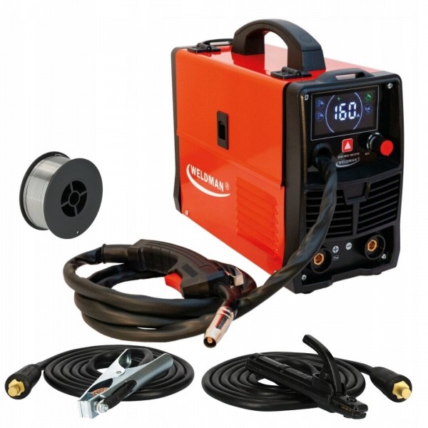 Suvirinimo pusautomatis Weldman MINI MIG 160 Synergia Flux